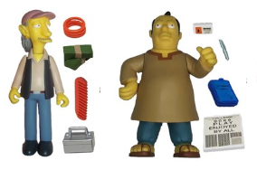 Playmates Simpsons World of Springfield Cooder & Llewellyn Sinclair Ma