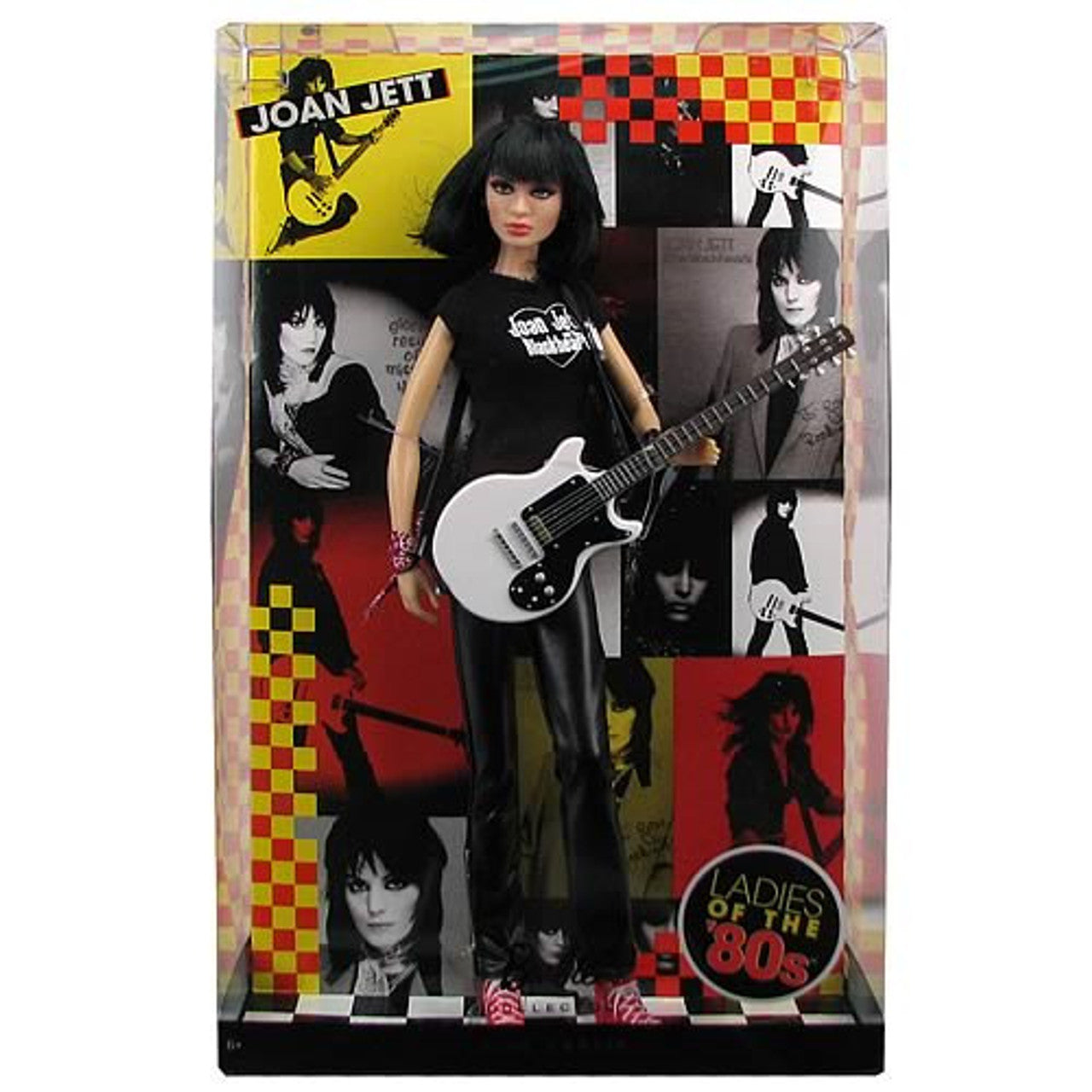 Barbie Collector Joan Jett Pink Label Ladies of the 80s (Damaged Box)