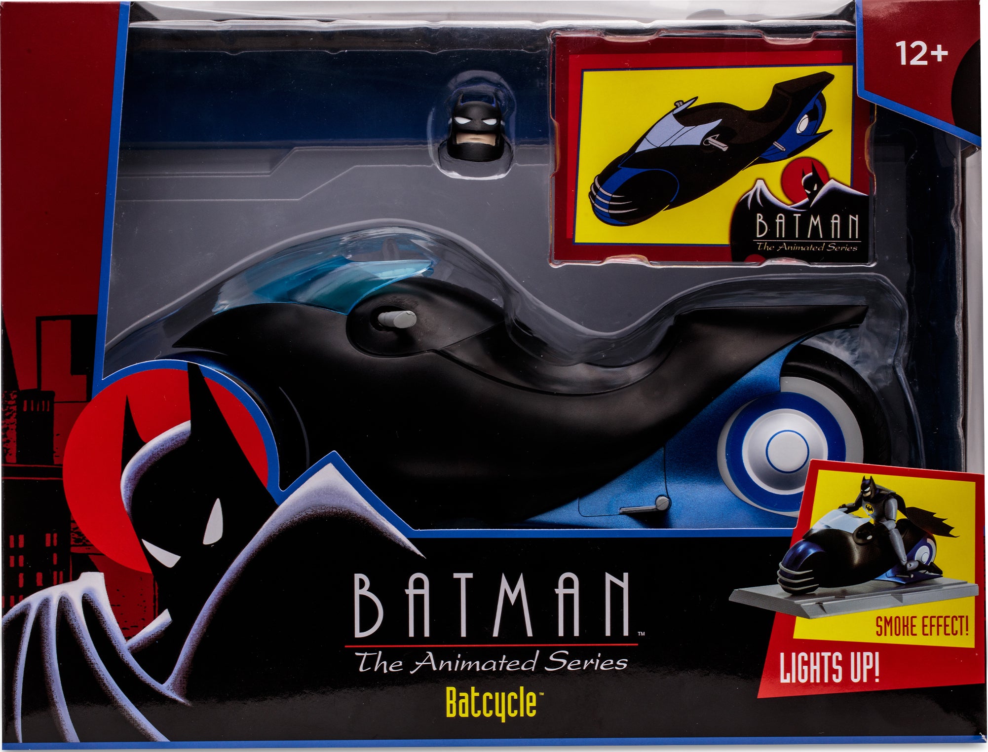 DC Direct McFarlane Toys Batman The Animated Series Batcycle