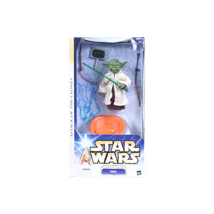 Star Wars Attack of the Clones Ultimate Jedi Master Yoda, 12" Scale