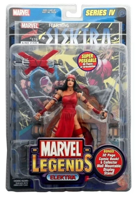 Marvel Legends Series IV Elektra Toy Biz