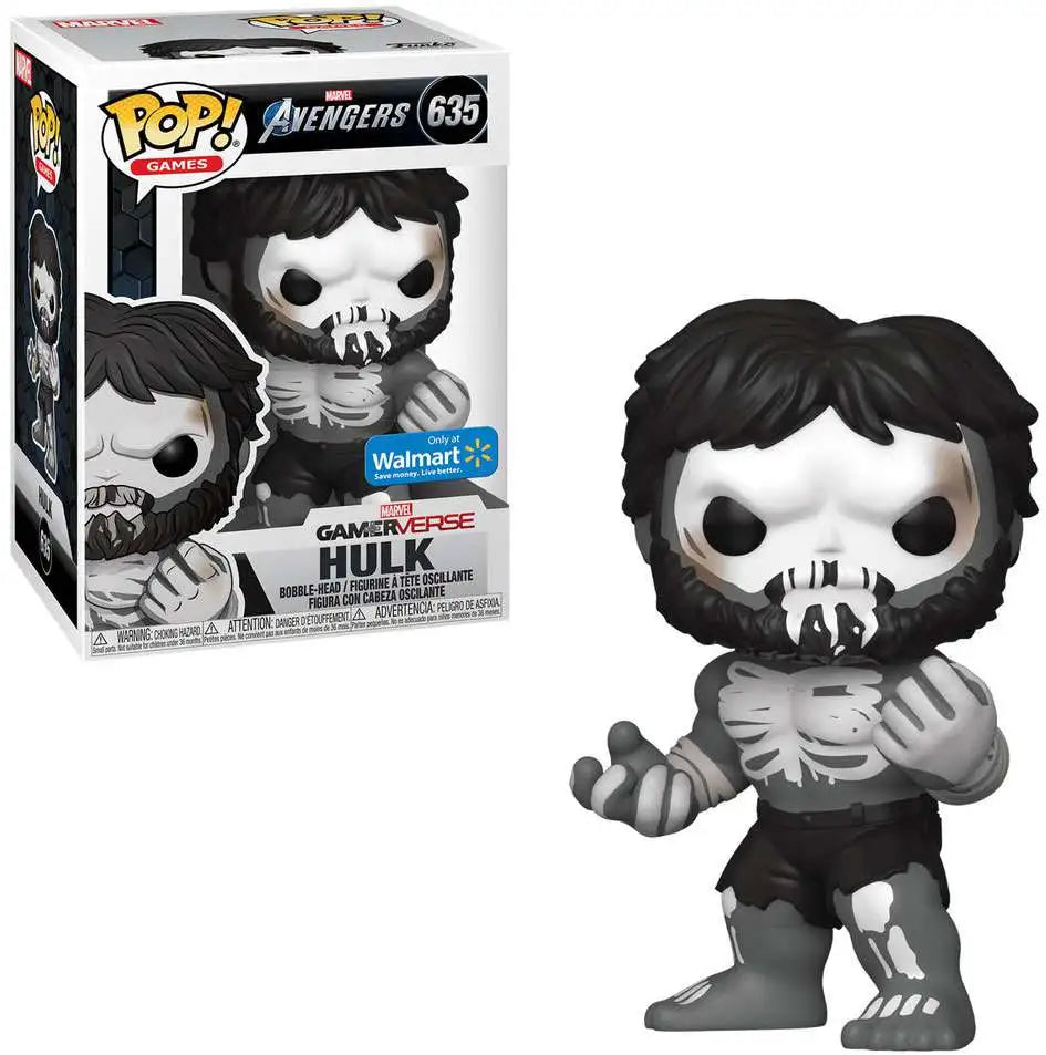 Funko Pop Marvel Avengers Hulk 635 Walmart Exclusive
