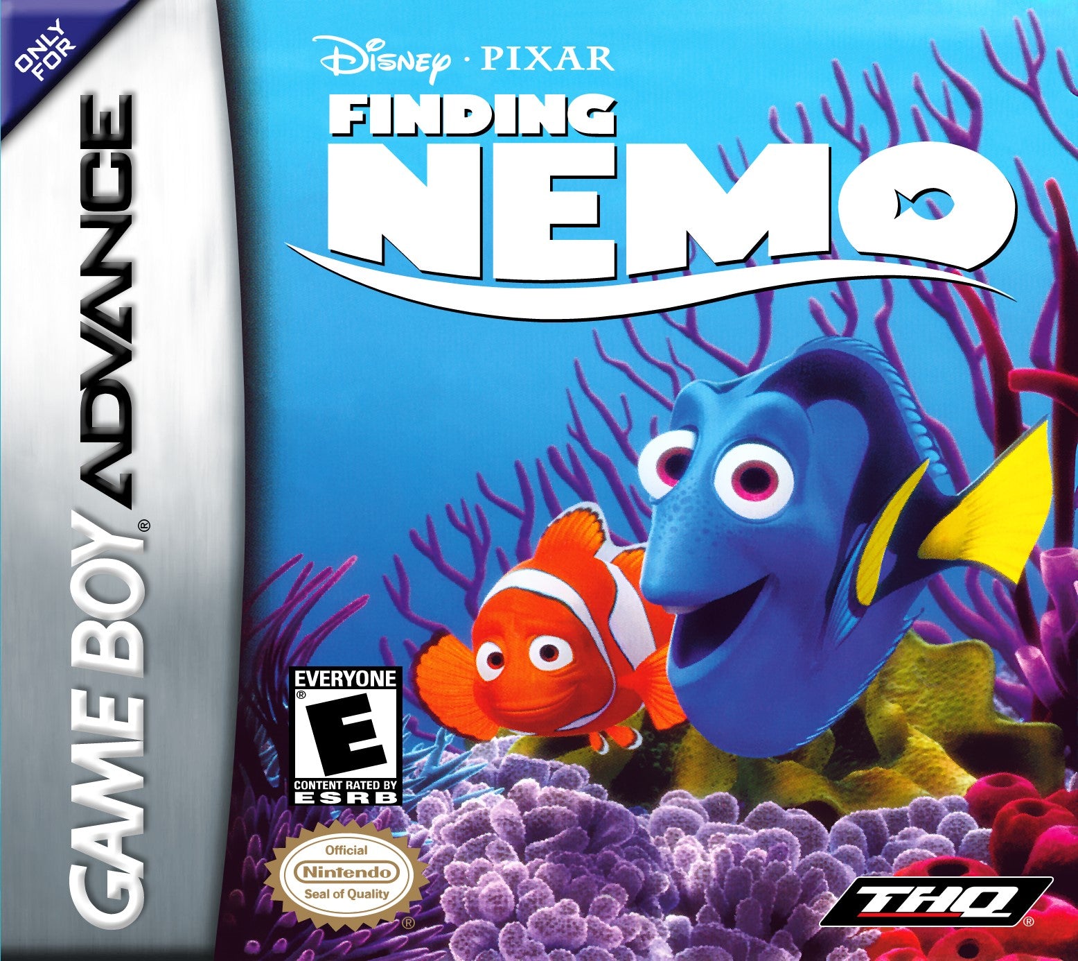 Nintendo GameBoy Advance Finding Nemo, Boxed with Instructions