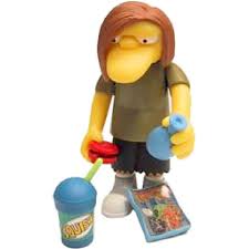 The Simpsons Dolph Series 7 (Not Packaged, Missing Comic)