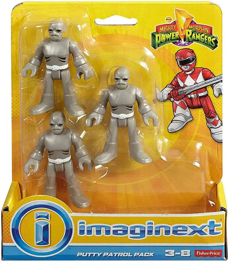 Fisher Price Power Rangers Imaginext Mighty Morphin Putty Patrol Mini