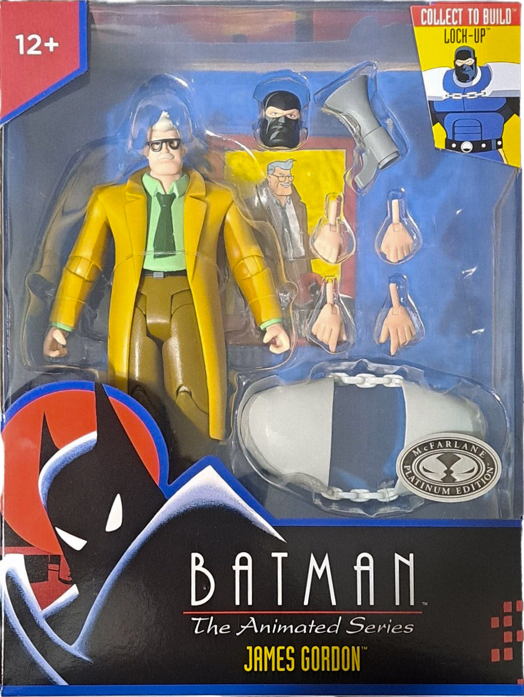 DC Direct McFarlane Toys Batman The Animated Series James Gordon Plati