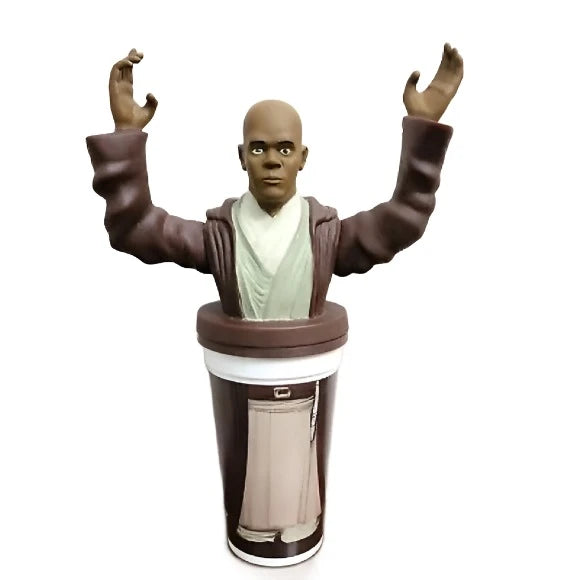 Taco Bell Mace Windu Cup Topper with Cup (Sealed)