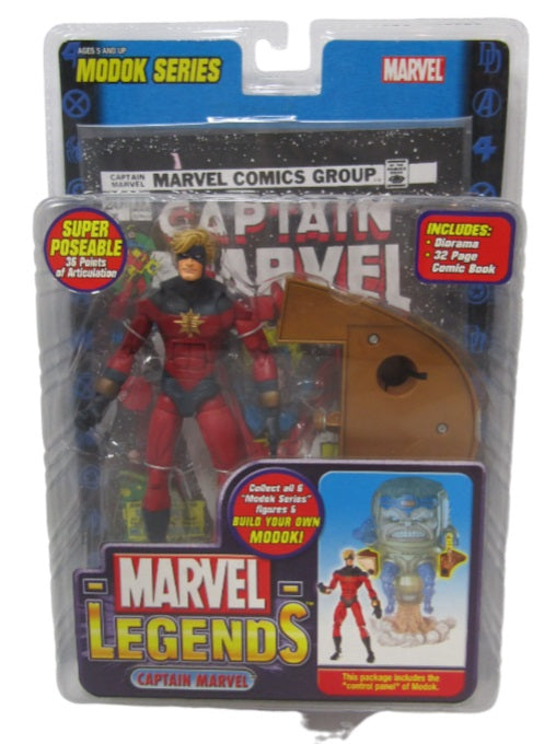 Marvel Legends MODOK Series Captain Marvel