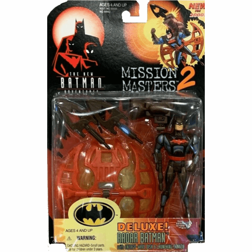 Deluxe Radar Batman Action Figure, Mission Masters 2, The Batman New A
