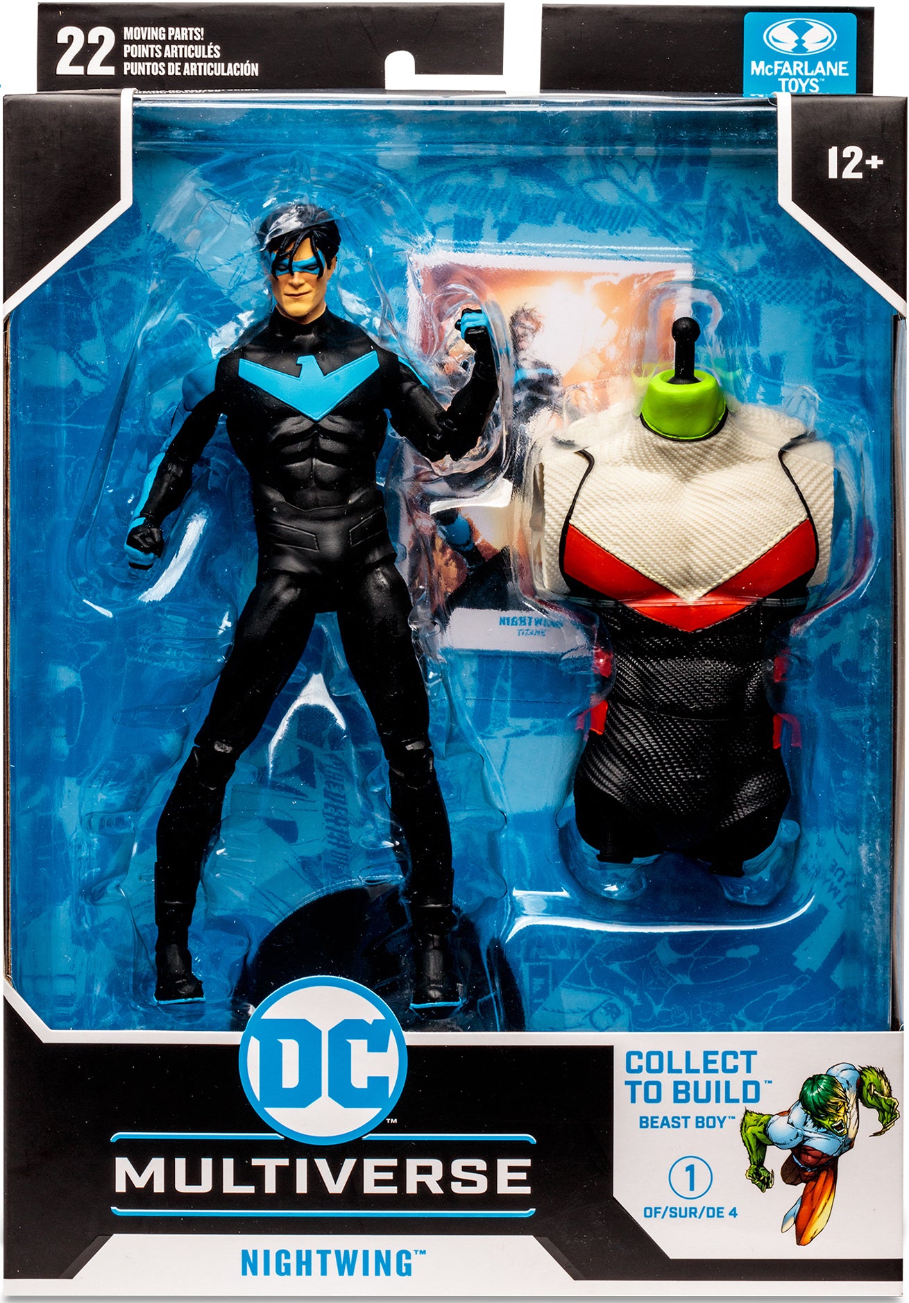 McFarlane DC Multiverse Nightwing Titans Beast Boy BAF Series