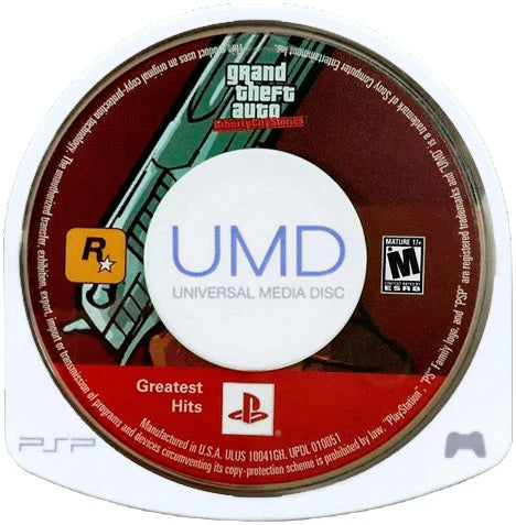 PSP Greatest Hits Grand Theft Auto: Liberty City Not Packaged, UMD Onl
