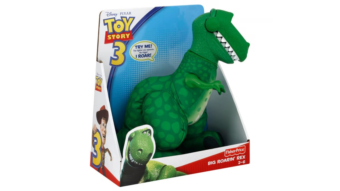2009 Fisher Price Toy Story 3 Big Roarin' Rex New in Box