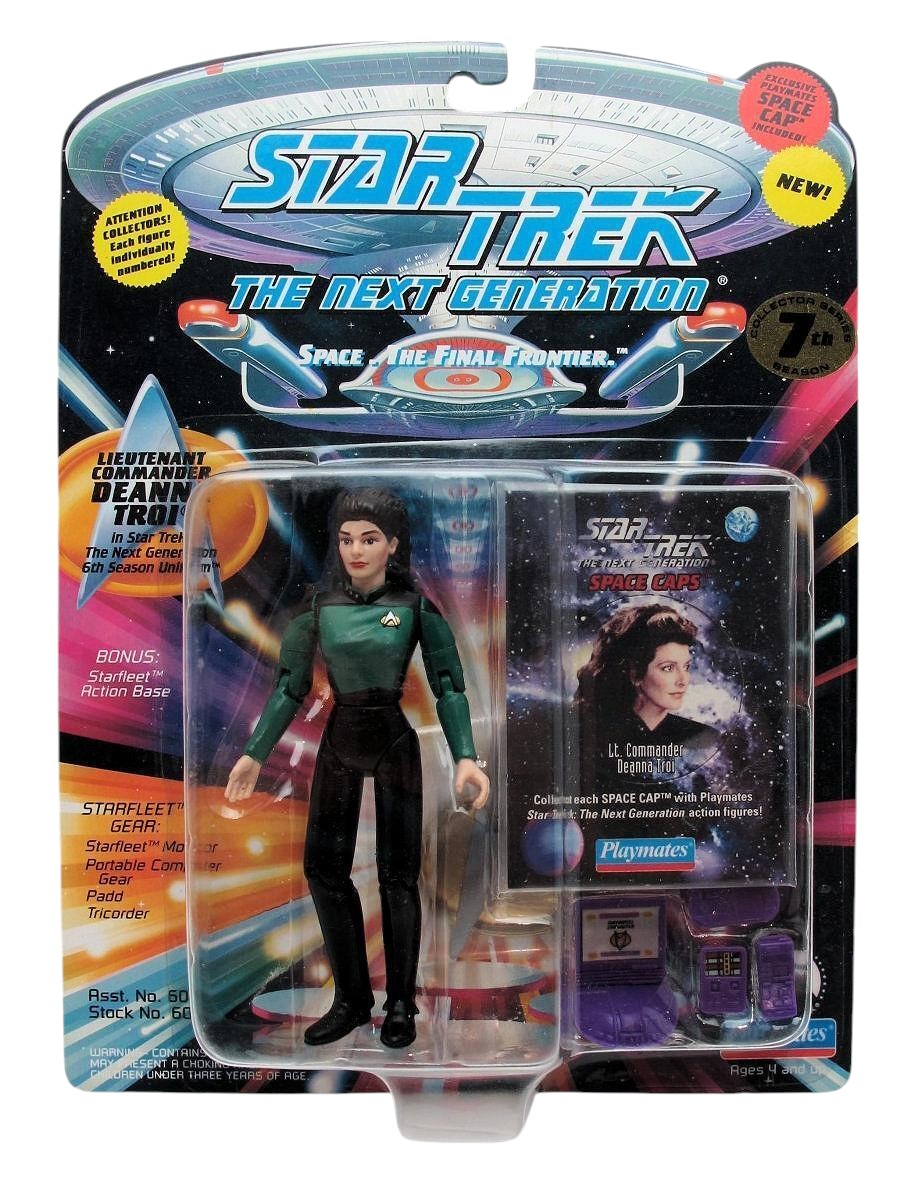 1994 Playmates Star Trek Next Generation Lieutenant Commander Deanna T