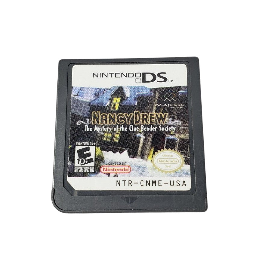 Nintendo DS Nancy Drew The Mystery of the Clue Bender Society (Not Pac