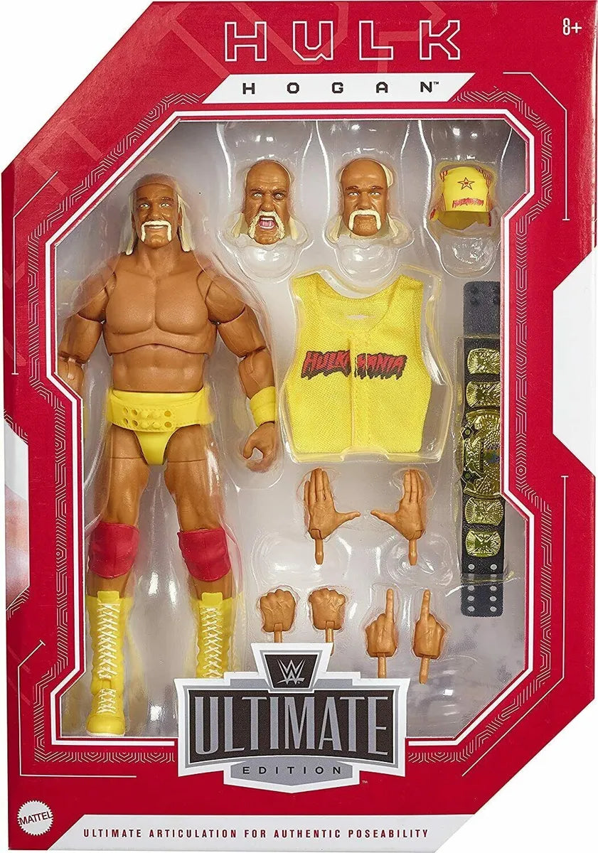 Hulk Hogan Ultimate Hulk Hogan Hulkamania Yellow Shirt