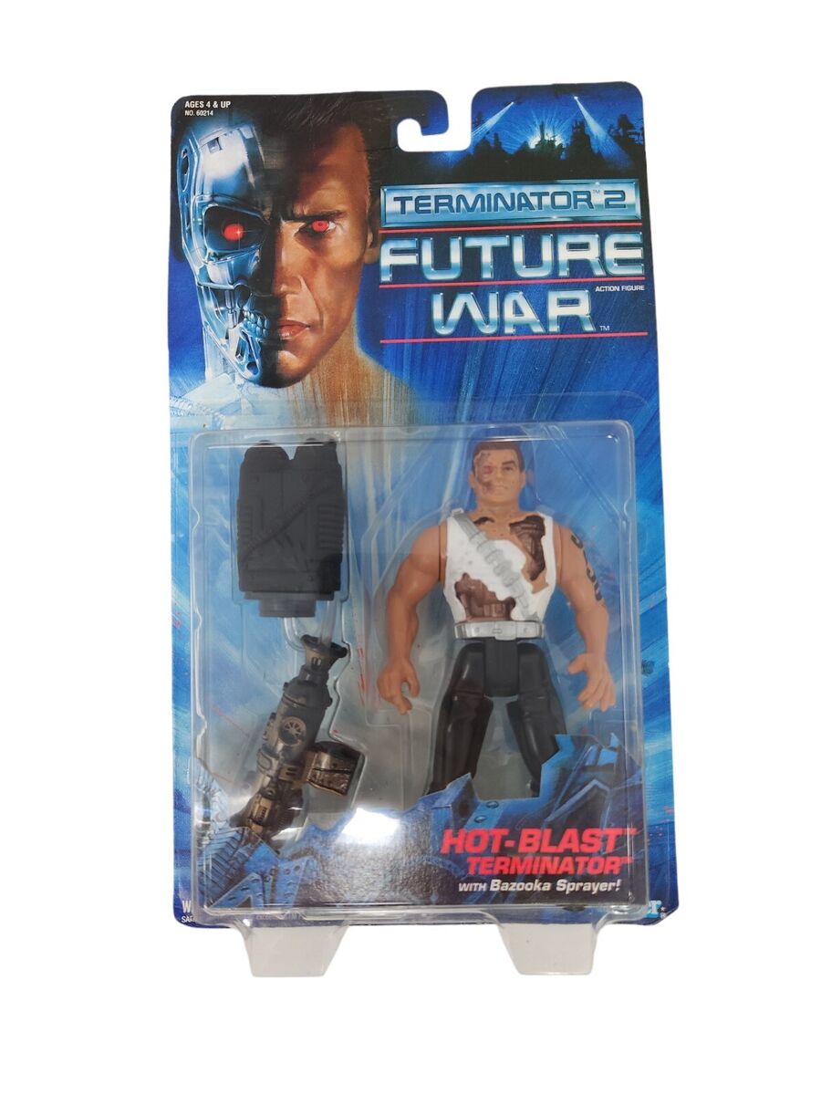 Hot Blast Terminator with Bazooka Sprayer 2 Future War 1992 Kenner