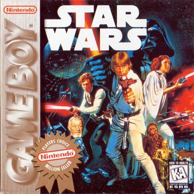 Nintendo Gameboy Star Wars Player's Choice W/ Box & Instructions