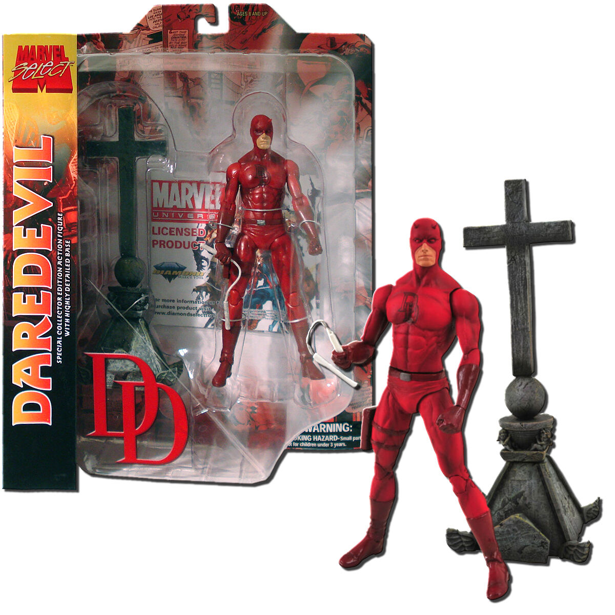 Marvel Select Daredevil, Damaged Box