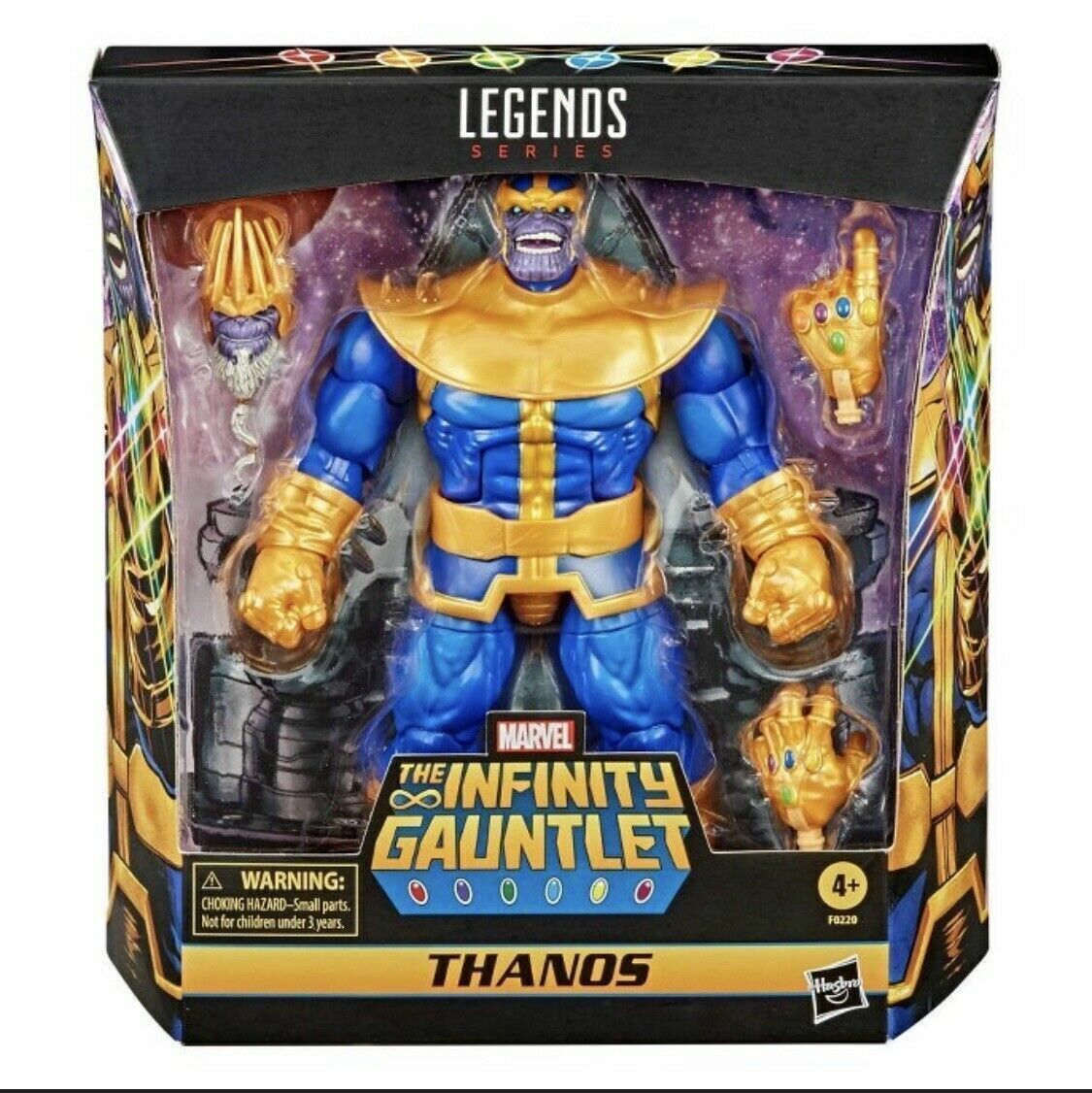 Marvel Legends Thanos The Infinity Gauntlet Hasbro, (Damaged Box)
