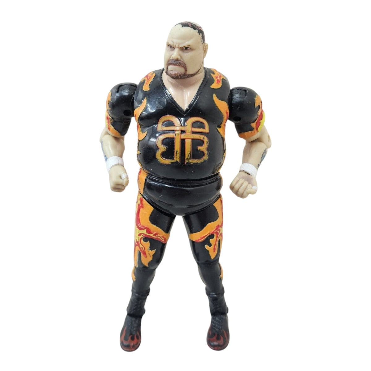 2000 WCW Toy Biz Thunder Slam Wrestlers Bam Bam Bigelow (Not Packaged,