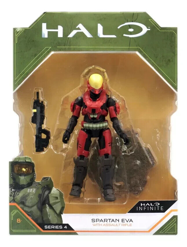 Halo Infinite Spartan Eva with Assault Rifle Series 4, Jazwares 2021,