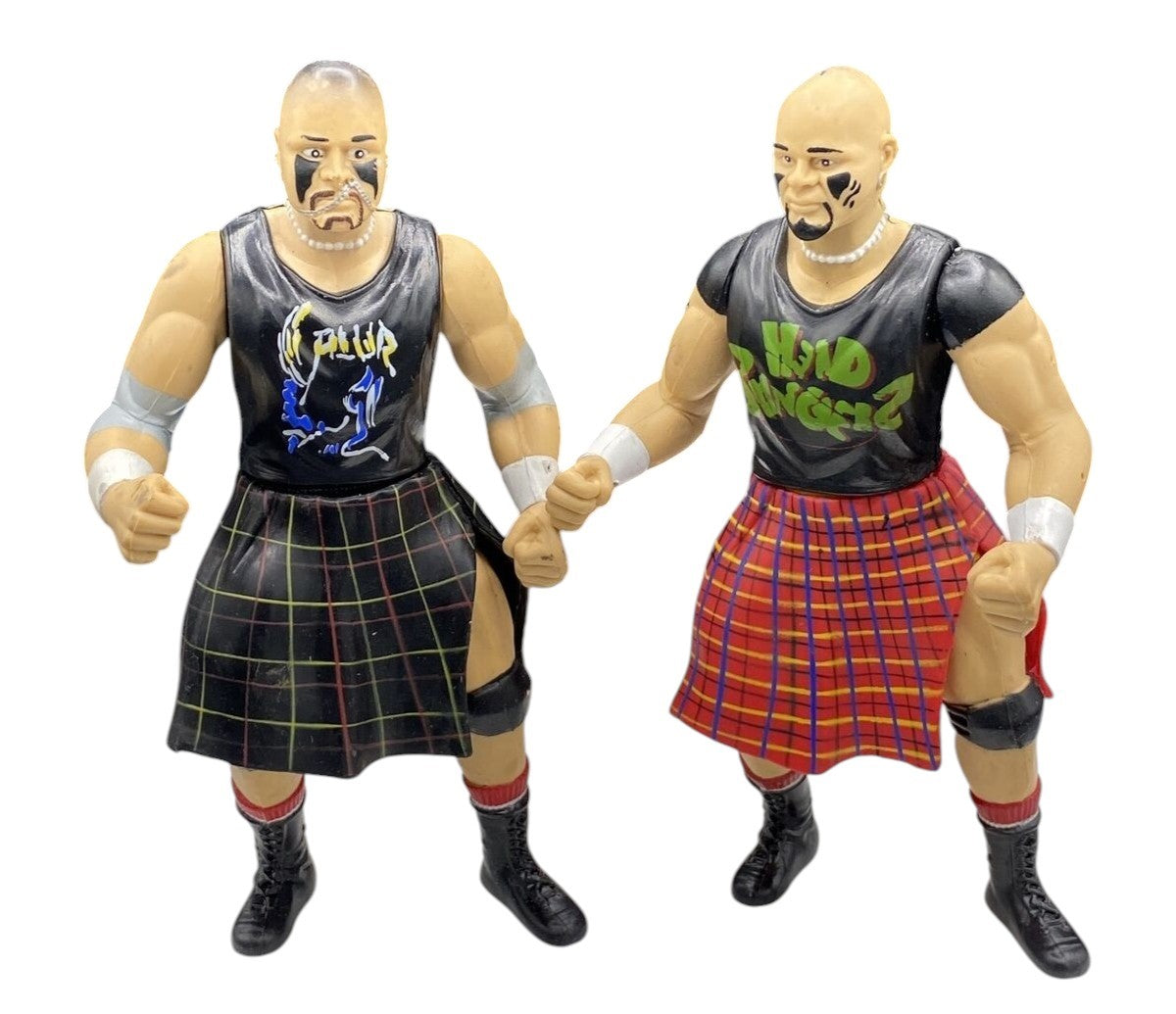 Jakks Pacific WWF Headbangers Tag Team Series 1 (Not Packaged, Missing