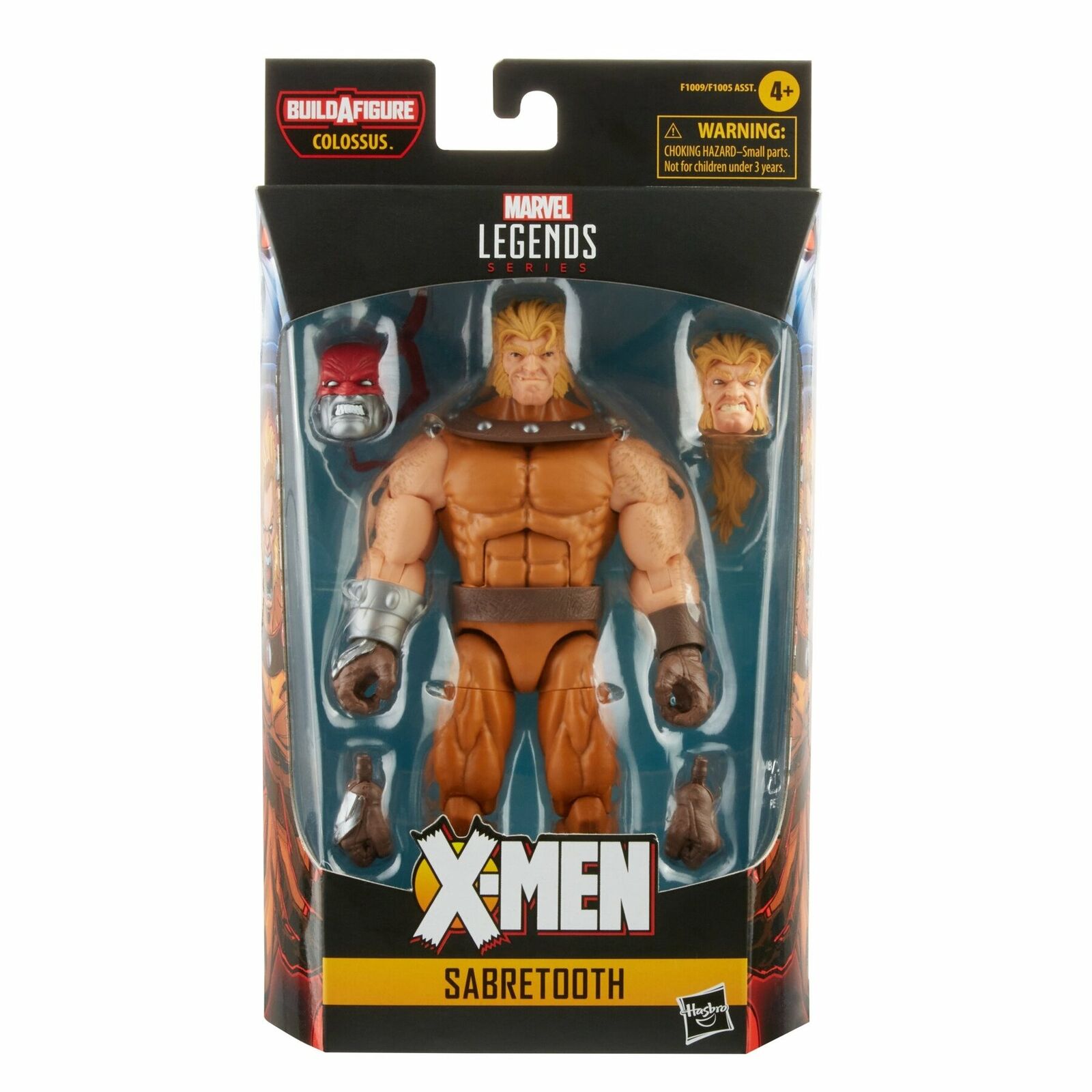 Marvel Legends X-Men Sabretooth, Colossus BAF Series