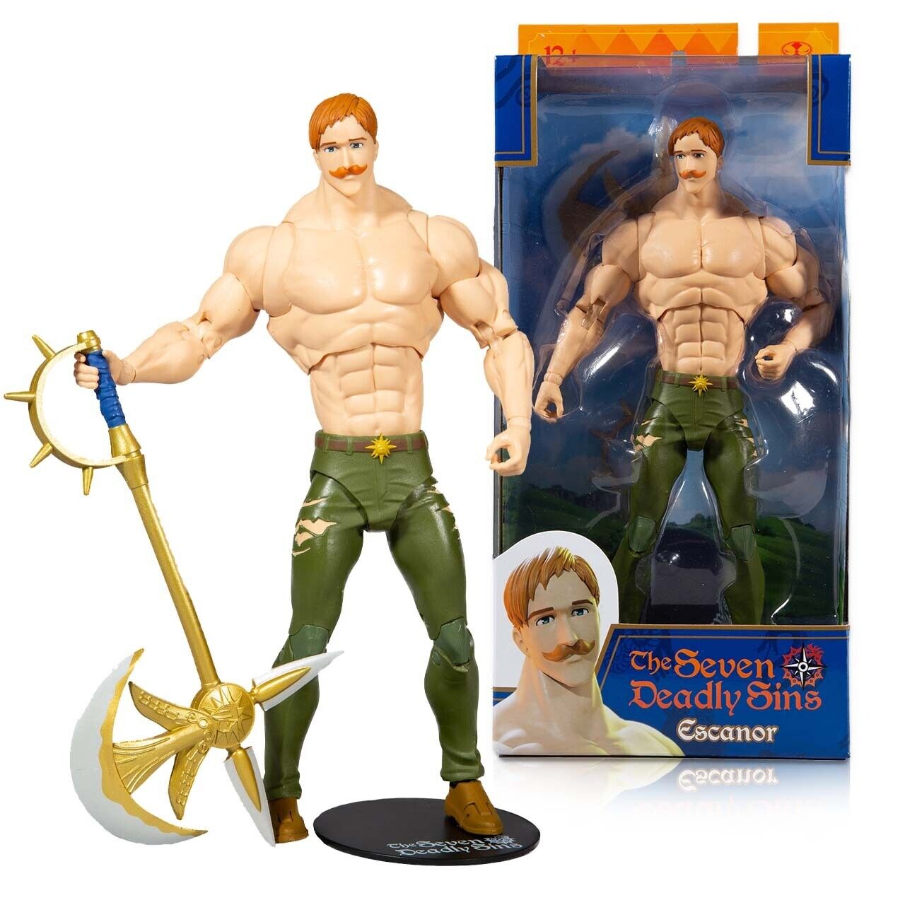 The Seven Deadly Sins - Escanor Action Figure - 7 Inch