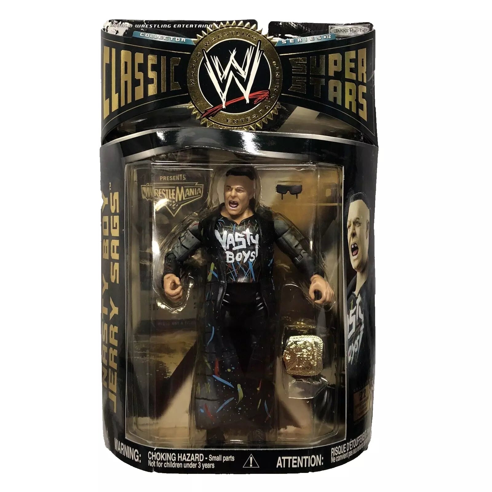 WWE Classic Superstars Nasty Boy Jerry Sags, Sealed