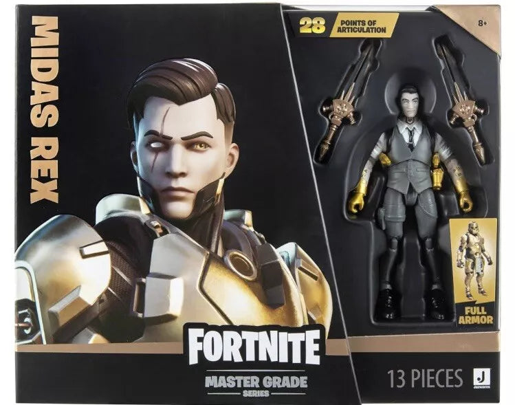 Fornite Midas Rex Master Grade Series Damaged Box, 2022 Jazwares