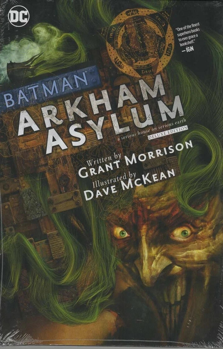 DC Comics Batman Arkham Asylum: A Serious House on Serious Earth Delux