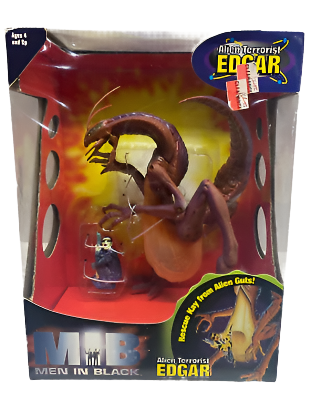 MIB Men In Black Alien Terrorist Edgar, Galoob 1997, Slight Box Damage