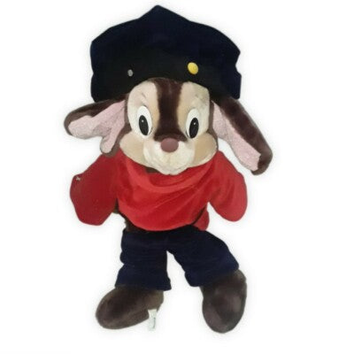 1986 An American Tail Fievel Mousekewitz 22" Mouse Plush W/ Tag