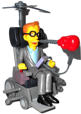 The Simpsons World of Springfield Stephen Hawking (Not Packaged, Missi