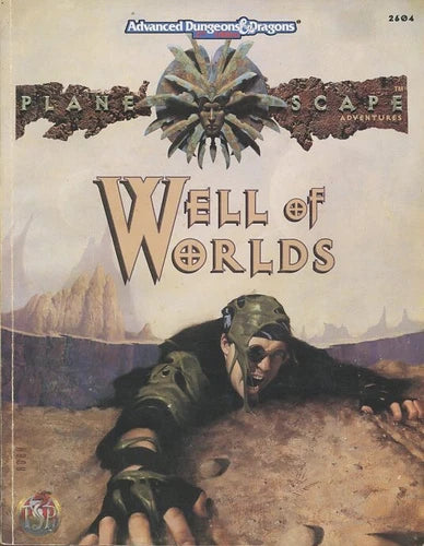 Advanced Dungeons & Dragons Plane Scape Well of Worlds W/ Map