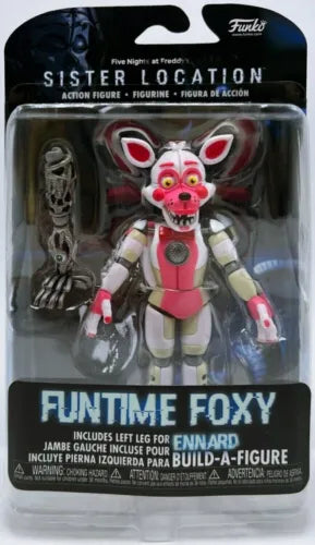 Five Nights At Freddy's Sister Location Funtime Foxy, Damaged Packagin