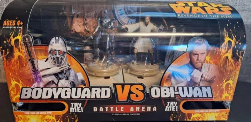 Star Wars Revenge of the Sith Bodyguard VS Obi-Wan Battle Arena