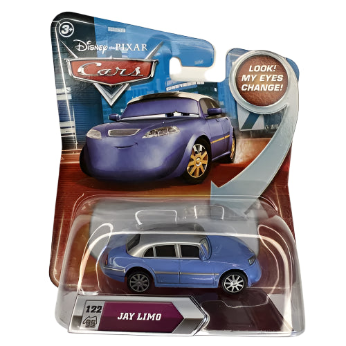 Disney Pixar Cars Jay Limo Lenticular Eyes