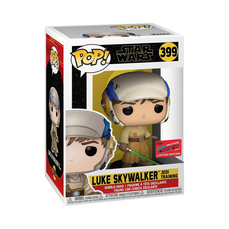 Funko POP! Luke Skywalker Jedi Training 399 Star Wars, (2020 New York