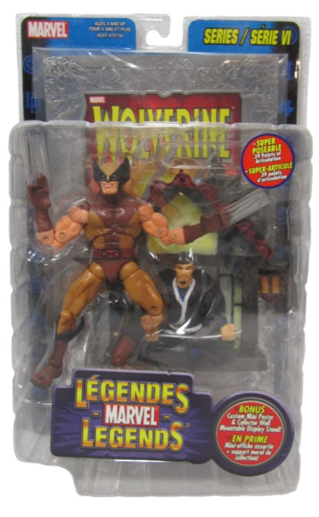 Marvel Legends Series VI Wolverine Silver Foil Variant