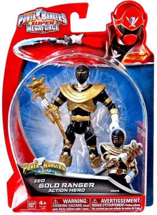 Mighty Morphin Power Rangers Super Megaforce Zeo Gold Ranger