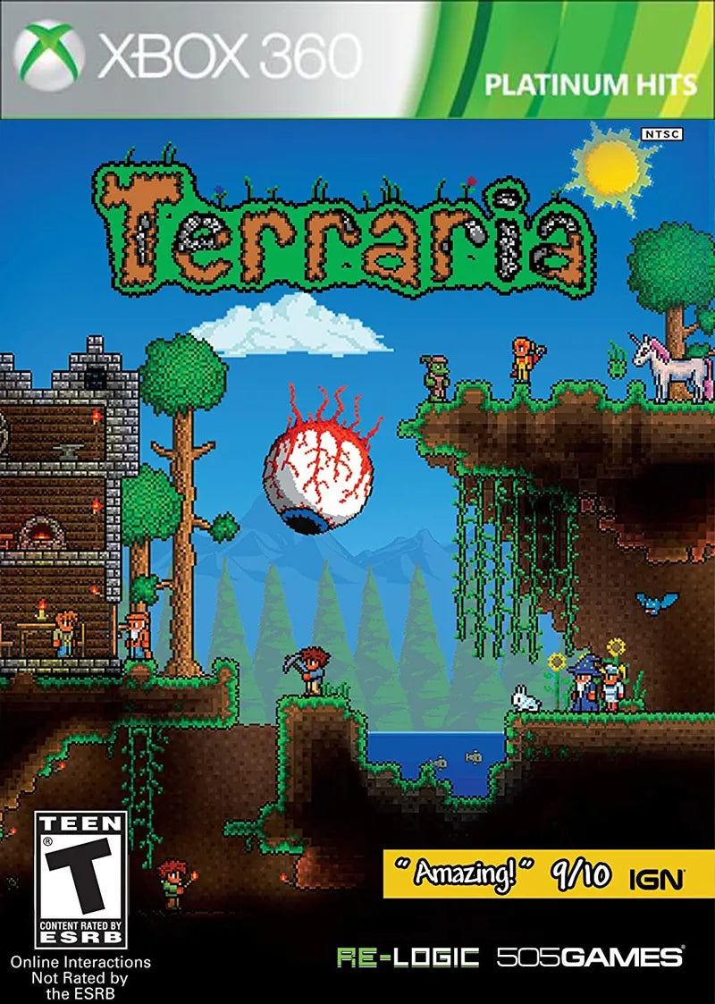 Xbox 360 Platinum Hits Terraria
