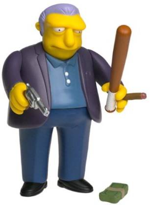 The Simpsons All-Star Voices Series 1 Fat Tony, Not Packaged Complete