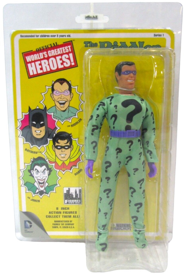 Figures Toys Co. Worlds Greatest Villains DC The Riddler